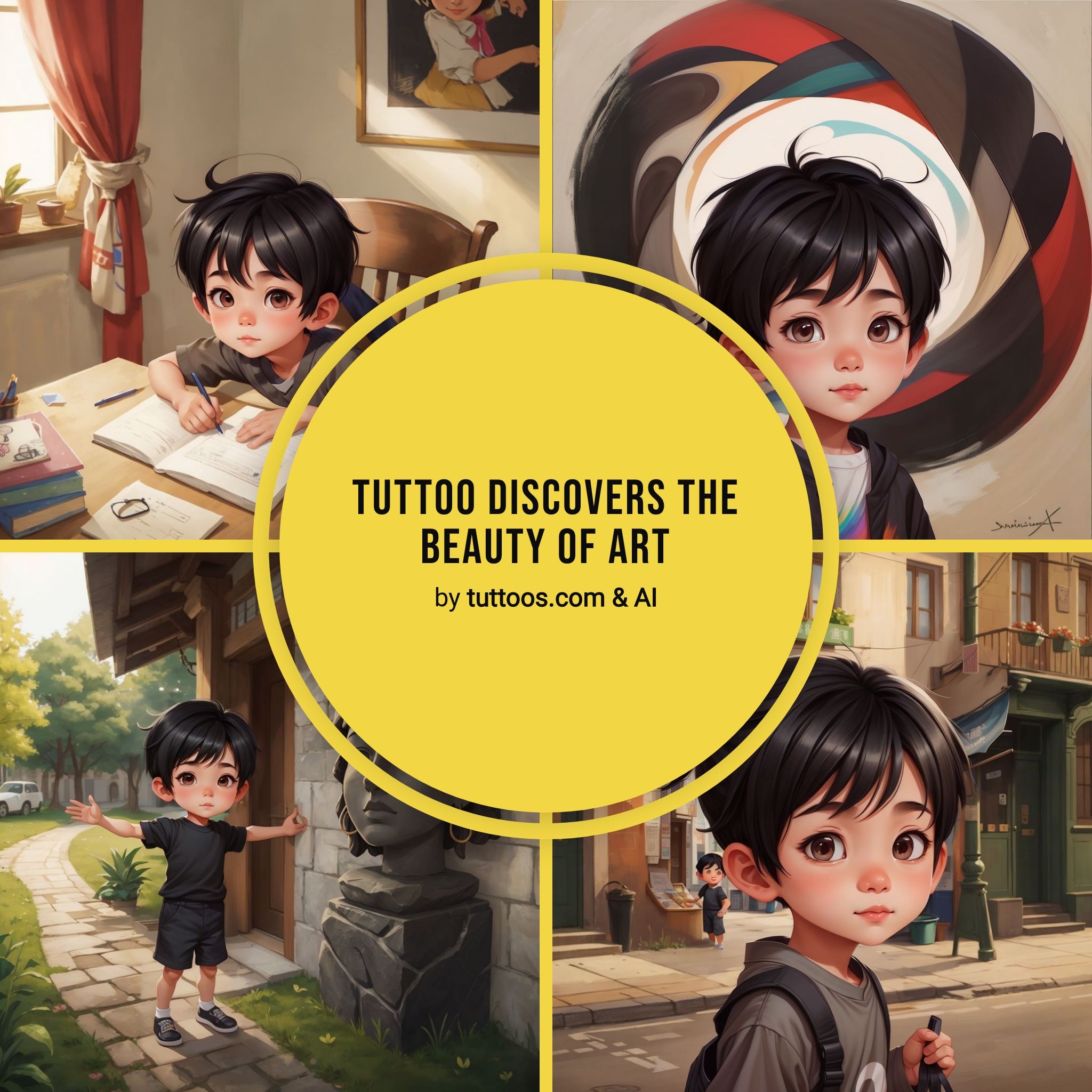 Childbook.ai - tuttoo discovers the beauty of art