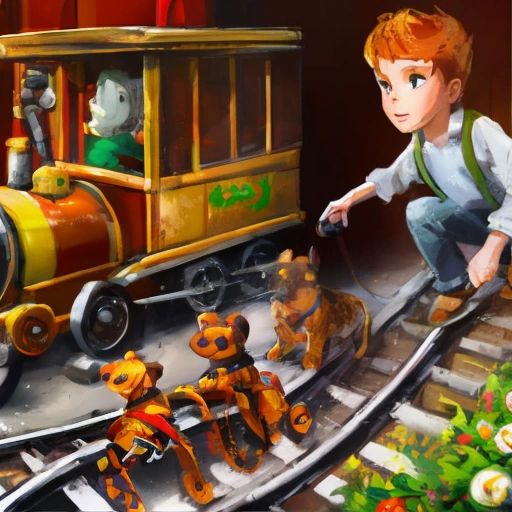 Childbook.ai - The Little Engine with ADHD: A Story for Children