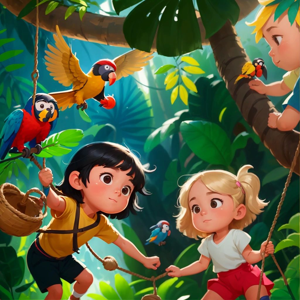 Childbook.ai - Skylar and Josiah's Backyard Adventures: The Magical ...