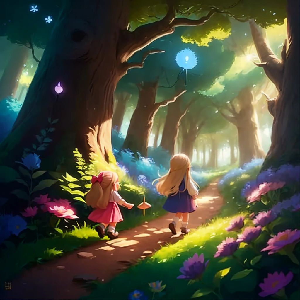 Childbook.ai - The Magical Adventures of Luna and Her Talking Teddy Bear