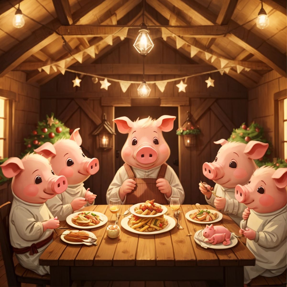 Childbook.ai - Piggly Pigs Celebration Day!