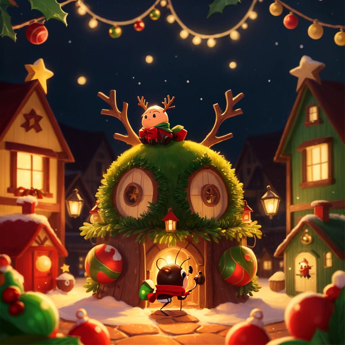 Childbook.ai - Red Lady Bug's Christmas