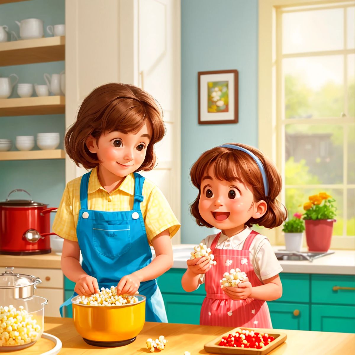 Childbook.ai - Como nasce uma pipoca?