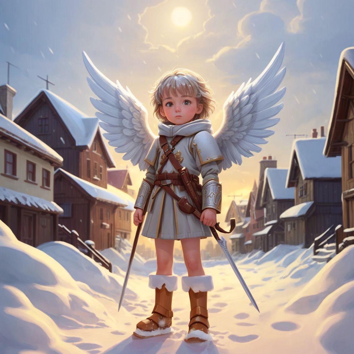 Childbook.ai - Christmas Angels Everyday