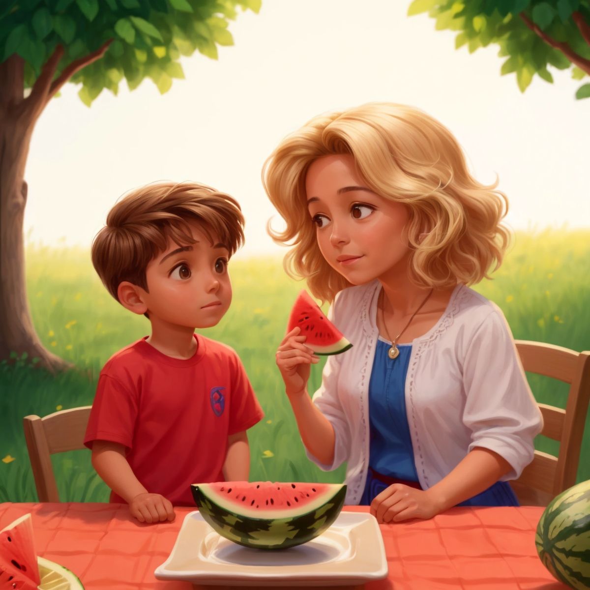 Childbook.ai - Mama Fruita Comes to Town