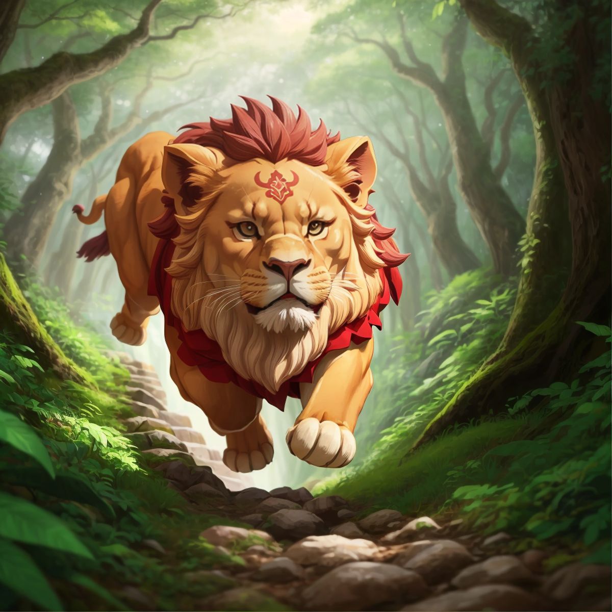 Childbook.ai - Shisas are Okinawan guardian lions.