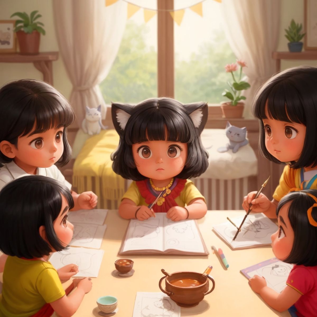 Childbook.ai - The World of Meowland