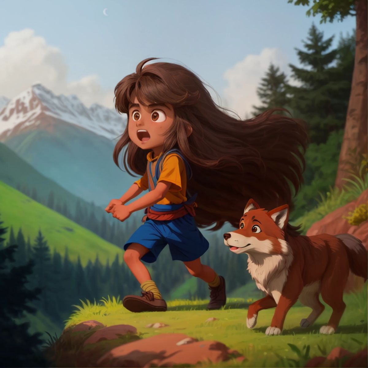 Childbook.ai - The boy who cried wolf