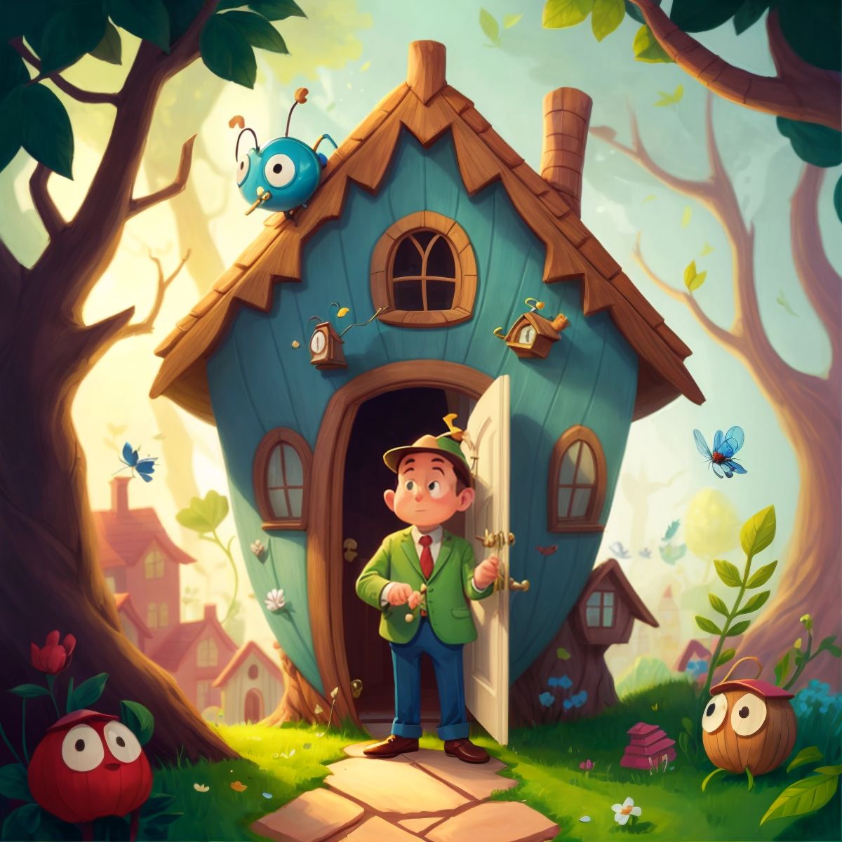 Childbook.ai - Mr. C.R. Buggly's Lives In Bugville