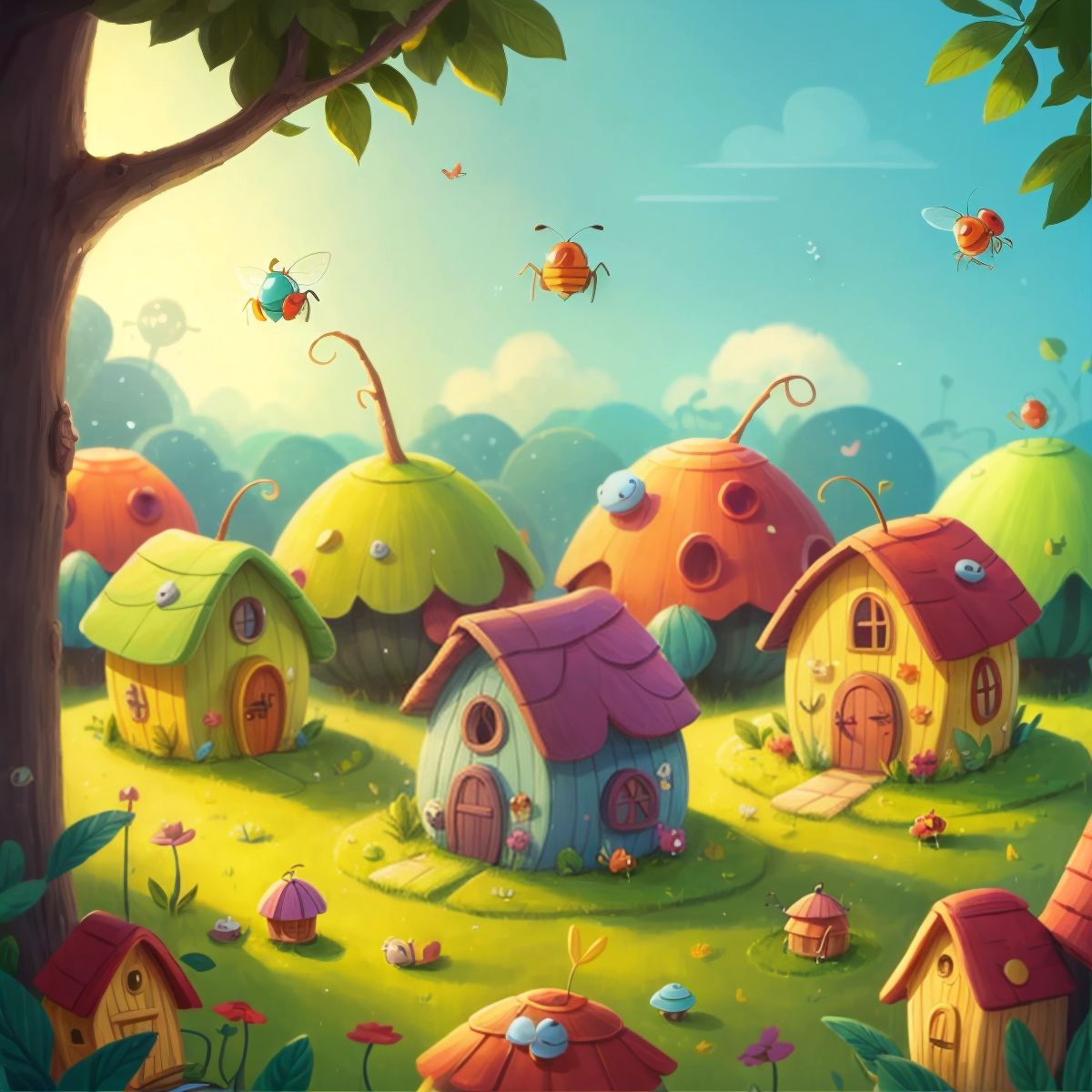 Childbook.ai - Mr. C.R. Buggly's Lives In Bugville