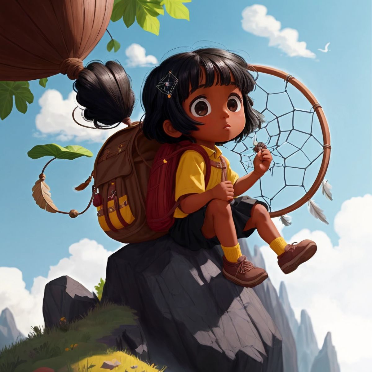 Childbook.ai - The Magical Journey of Kaylin and the Dream Catcher