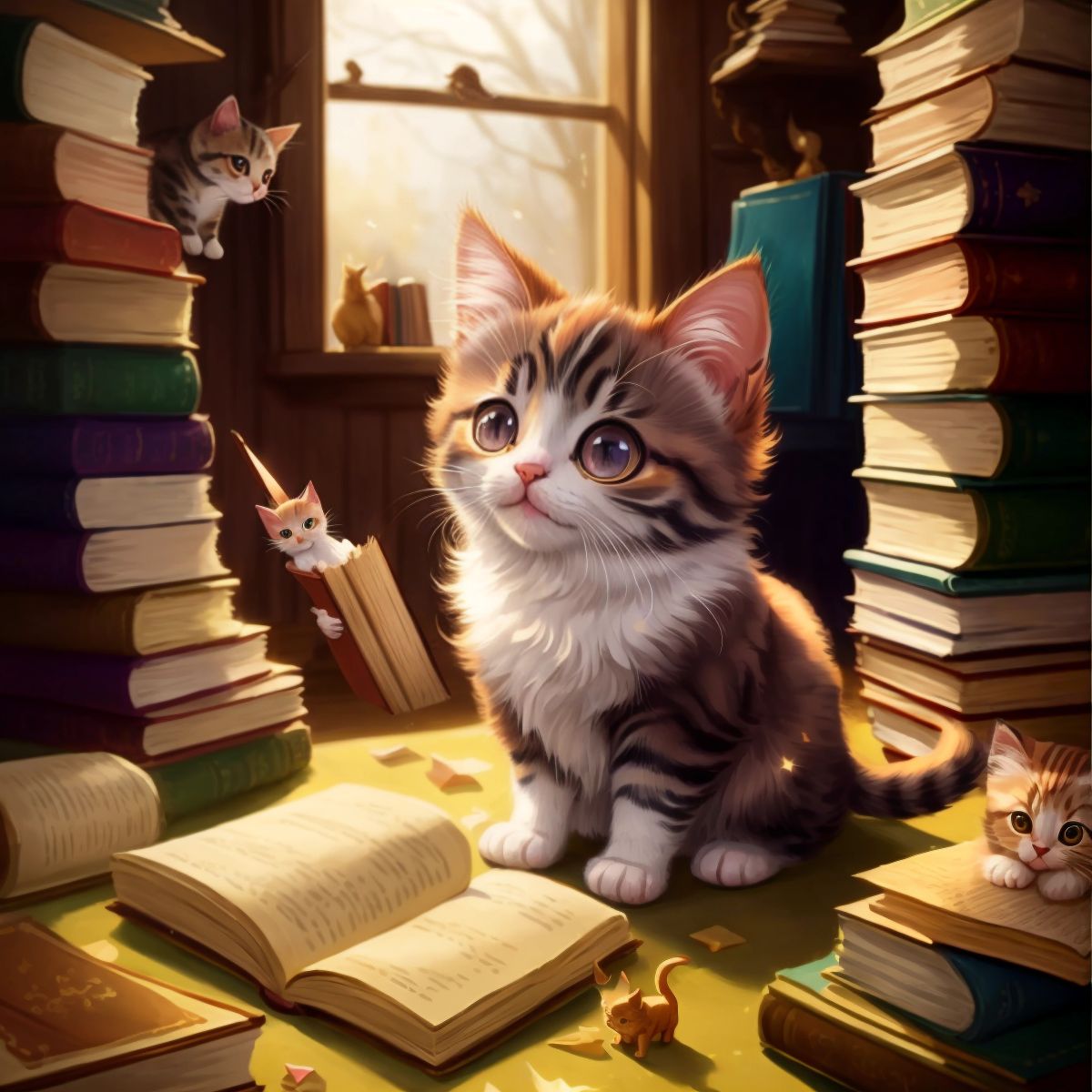 Childbook.ai - The Adventures of Sparkle the Magical Kitten