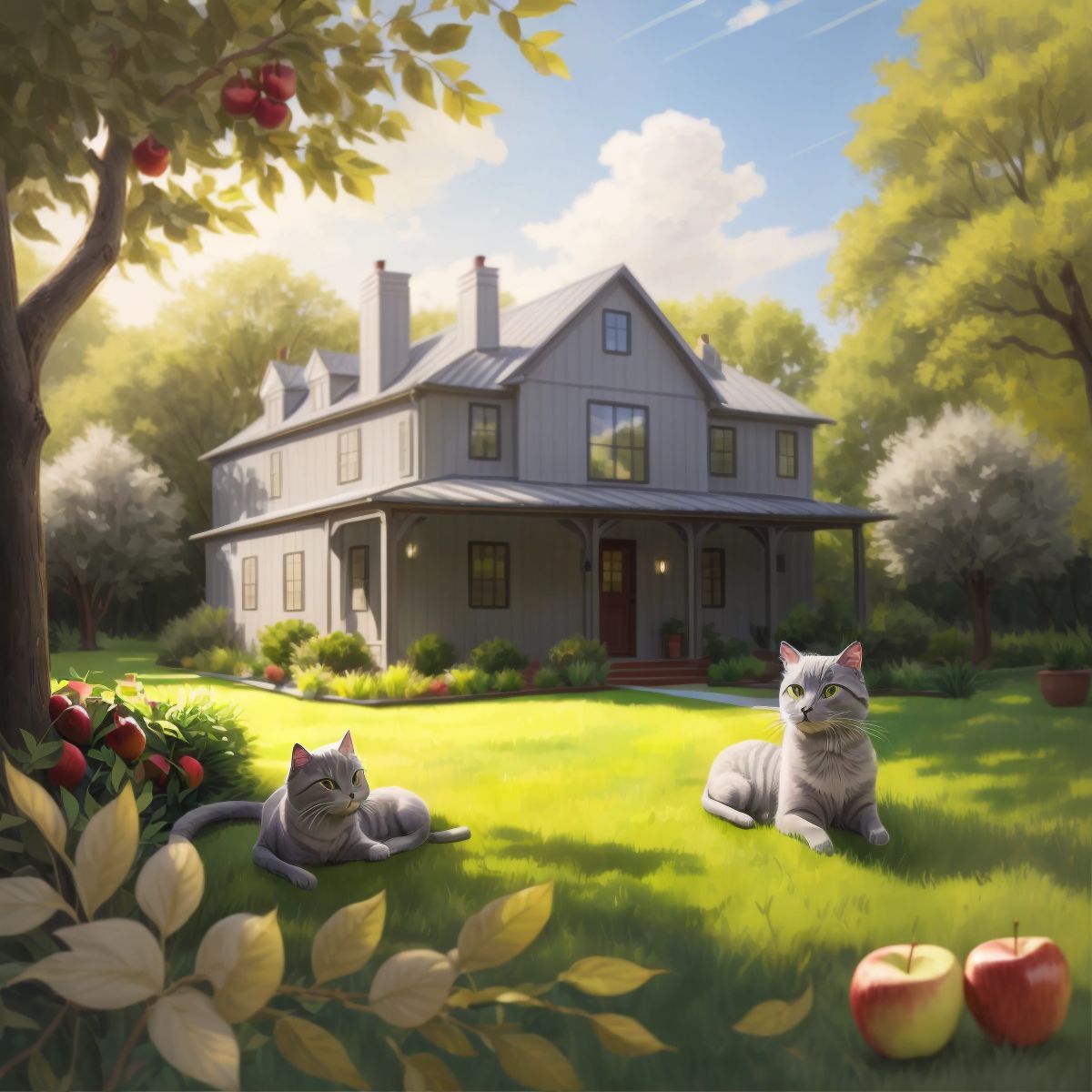 Childbook.ai - Grayson the Gray Cat