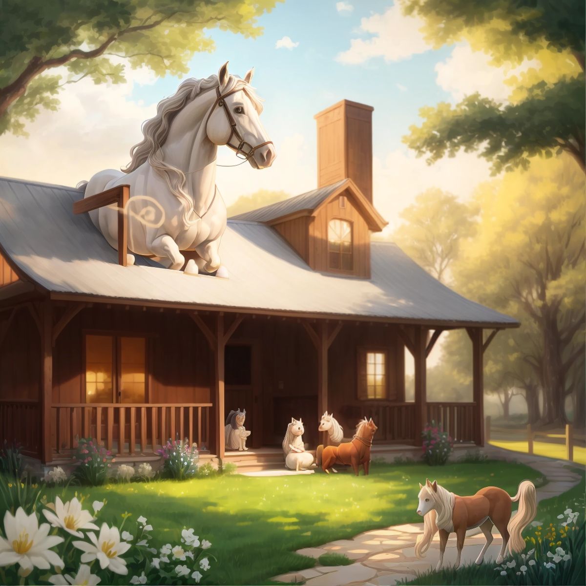 Childbook.ai - Grayson the Gray Cat