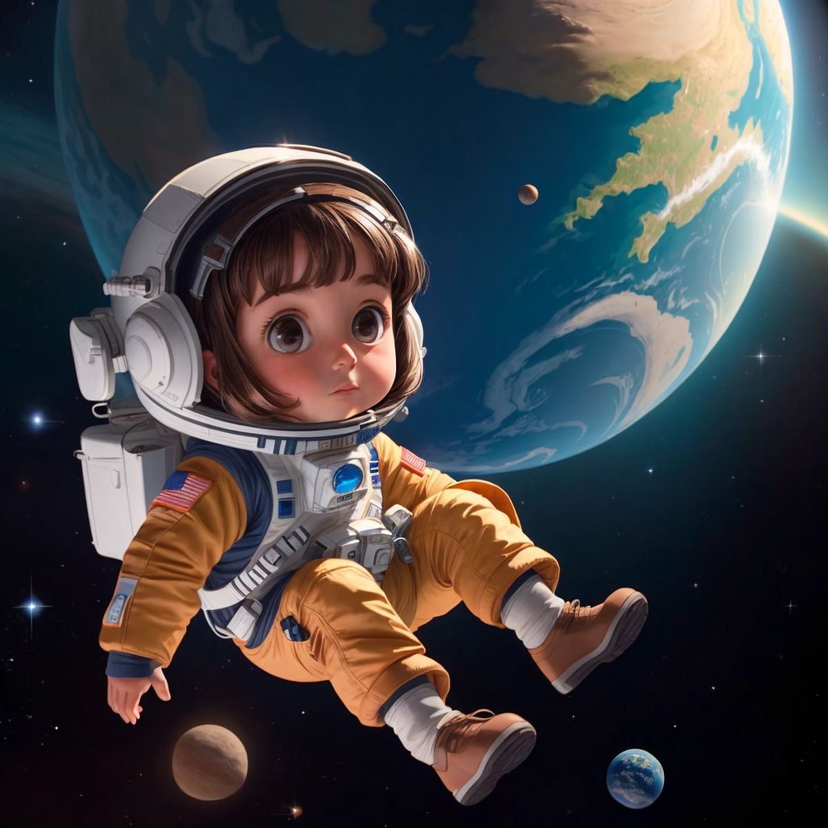 Childbook.ai - Lost in Space: Maria's Journey