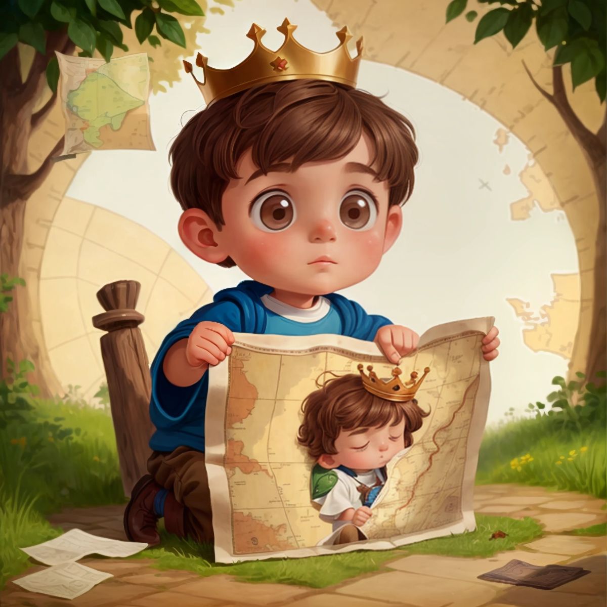 Childbook.ai - Finn's Adventure: The Quest for the Lost Crown of Wise ...