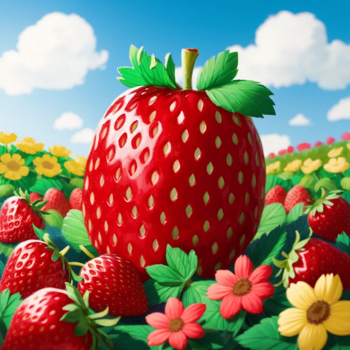 Childbook.ai - "Peek-a-Boo Fruits: Orchard Hide-and-Seek Adventure"