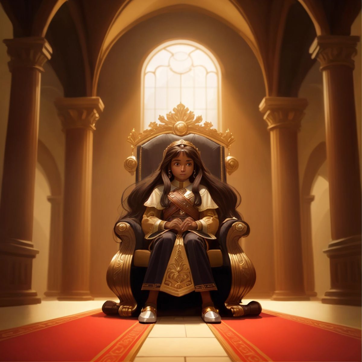 Childbook.ai - A Queen's Grace: A Tale of Inspirational Guidance