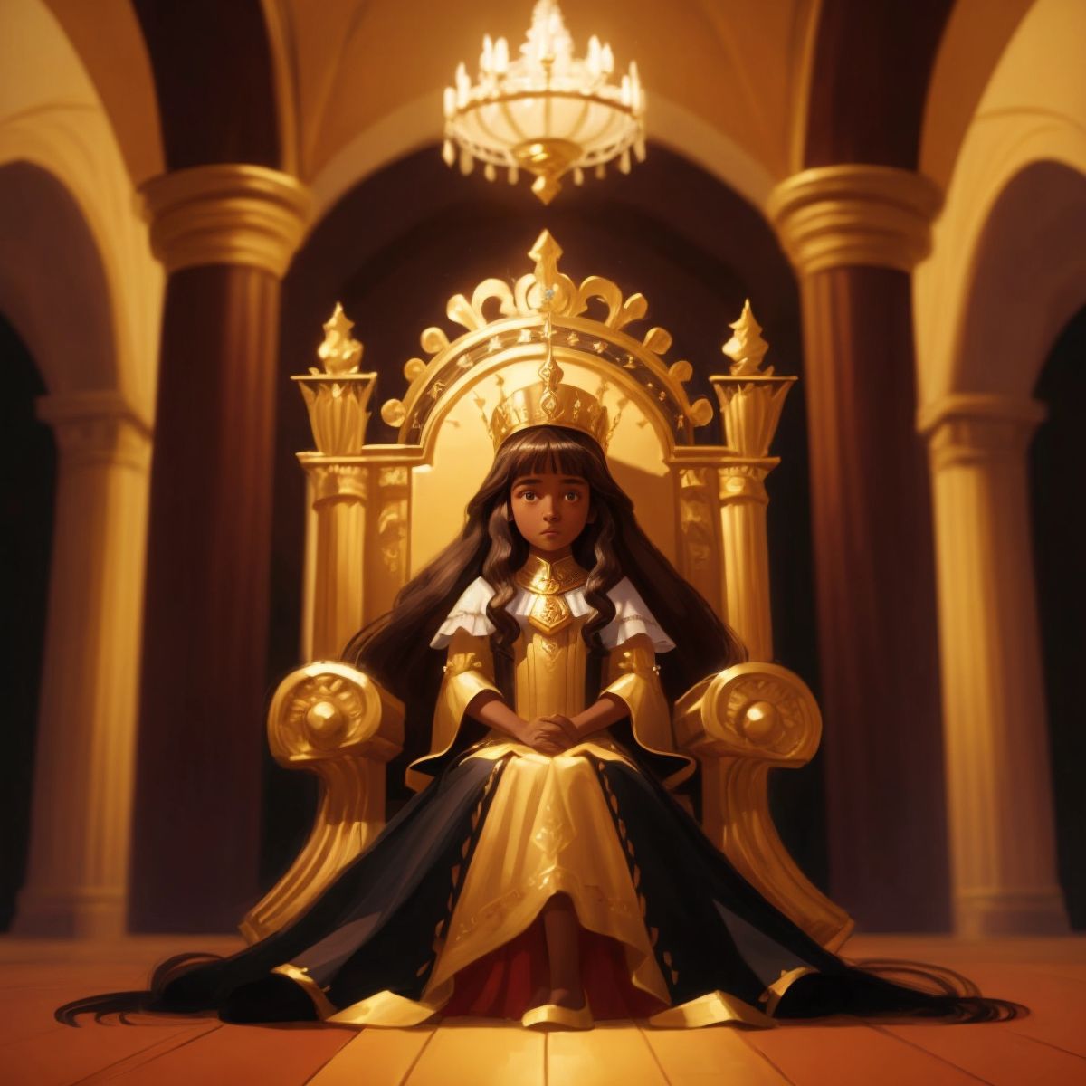 Childbook.ai - A Queen's Grace: A Tale of Inspirational Guidance