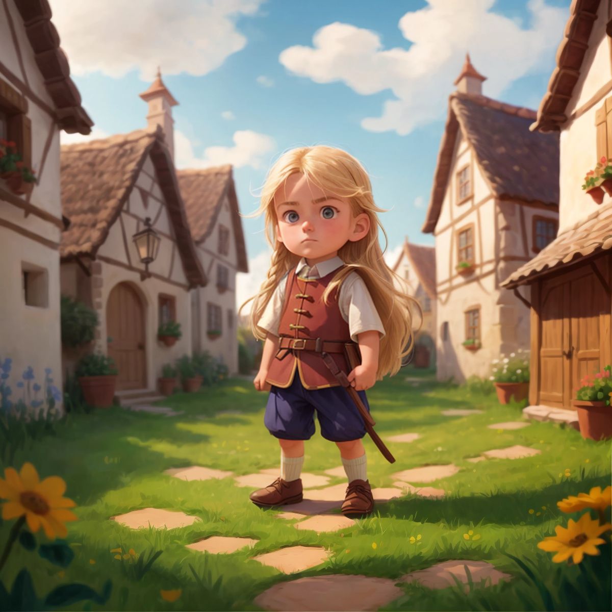 Childbook.ai - David and Goliath