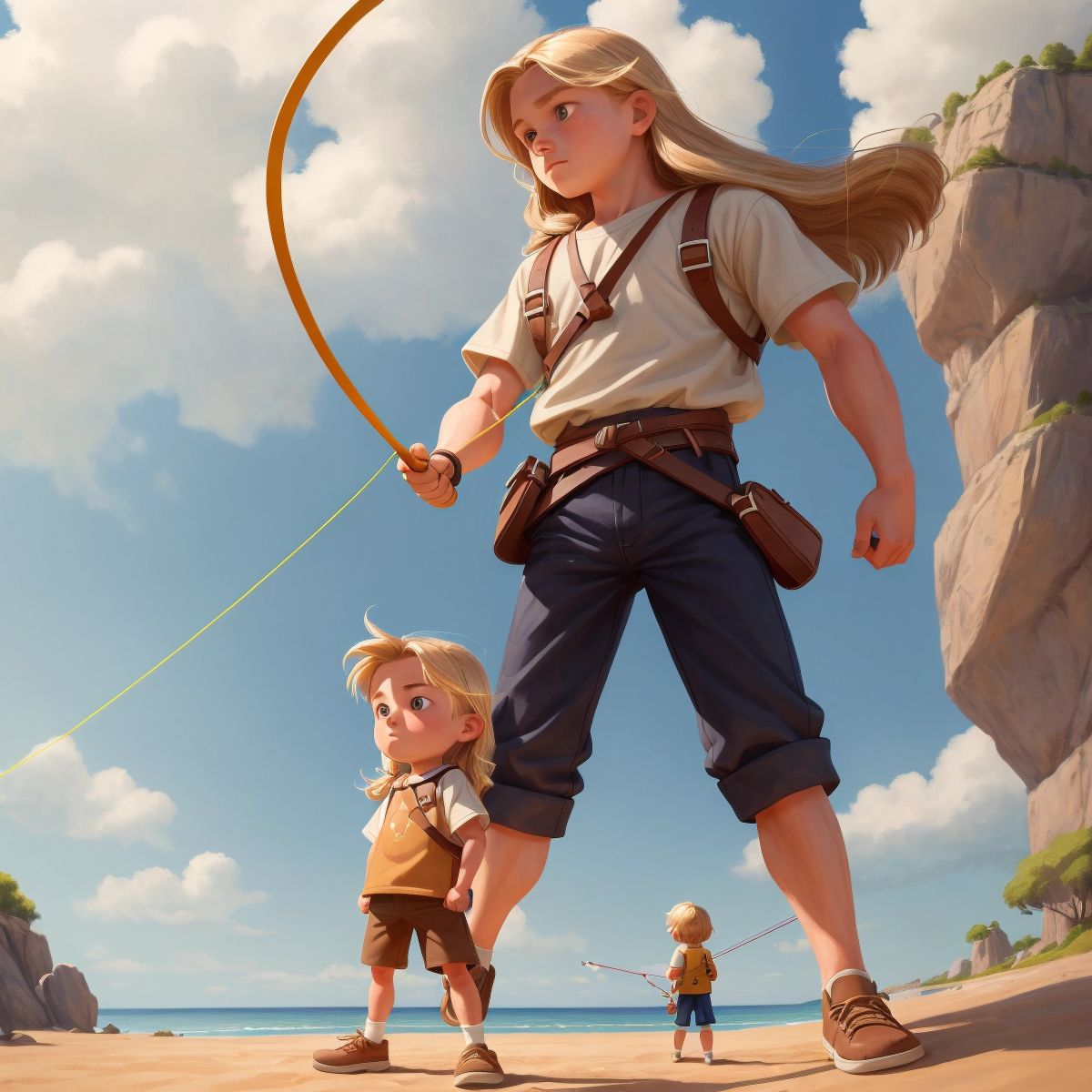 Childbook.ai - David and Goliath