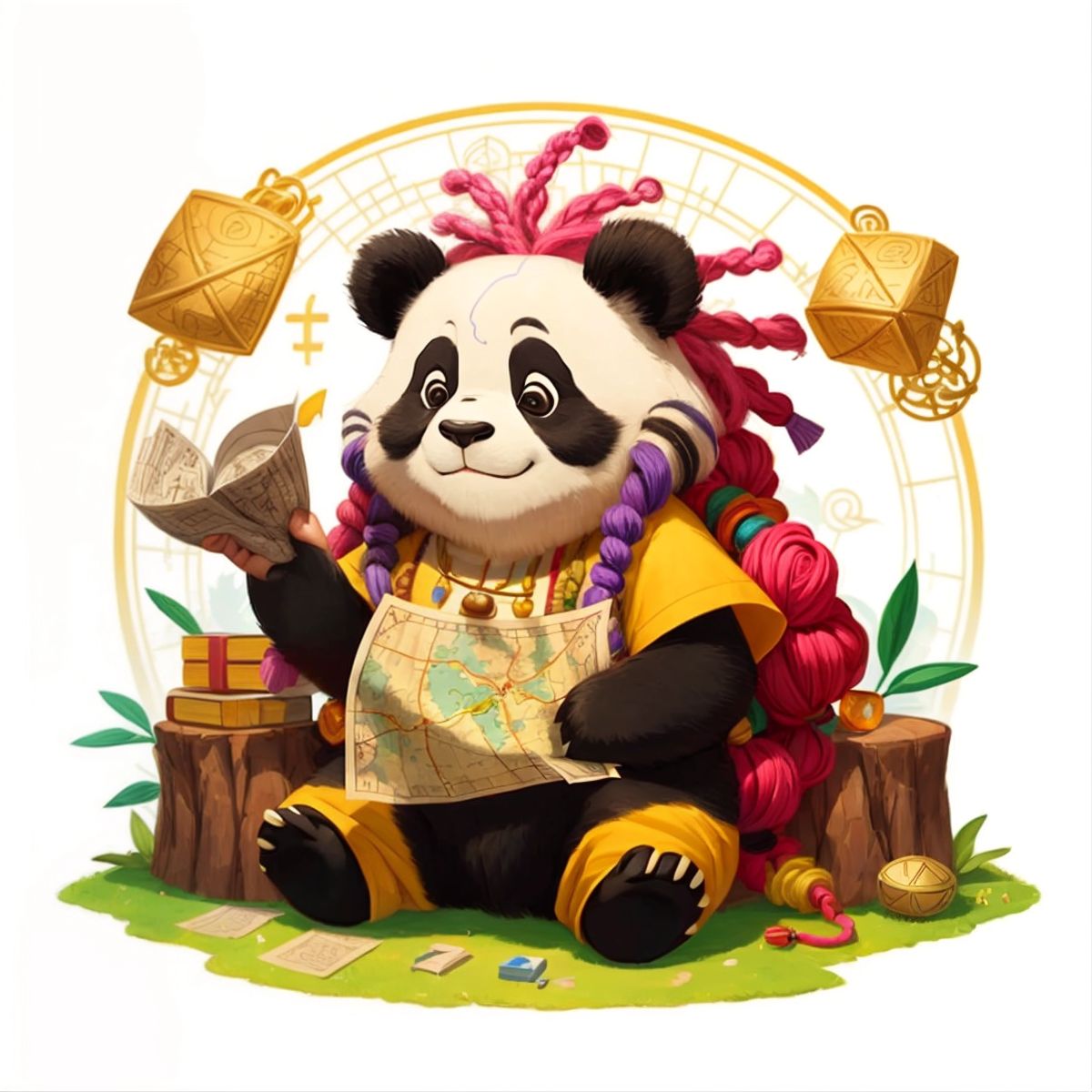 Childbook.ai - "Rasta Panda's Jamaican Journeys"