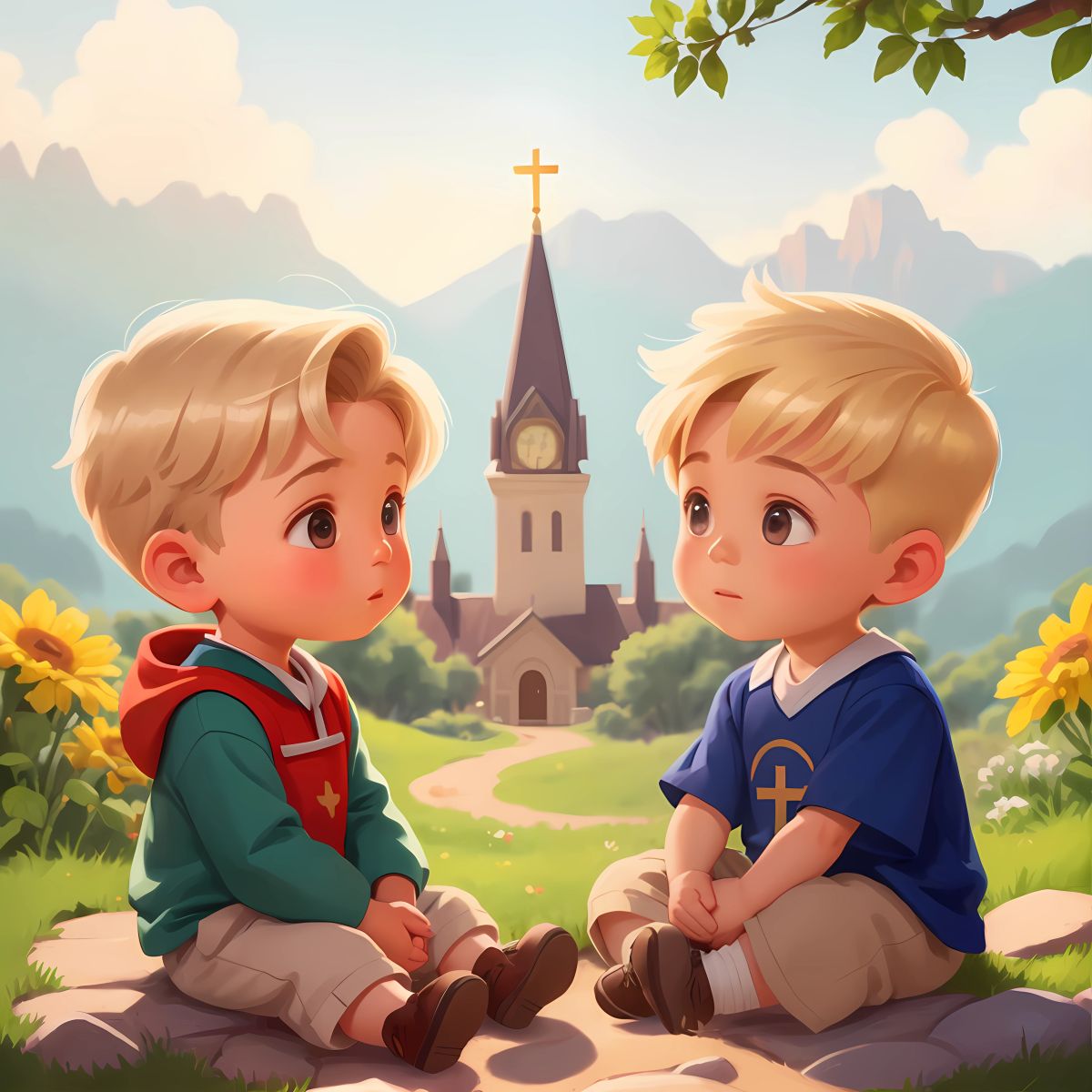 Childbook.ai - Zion the Lion's Journey with Jesus