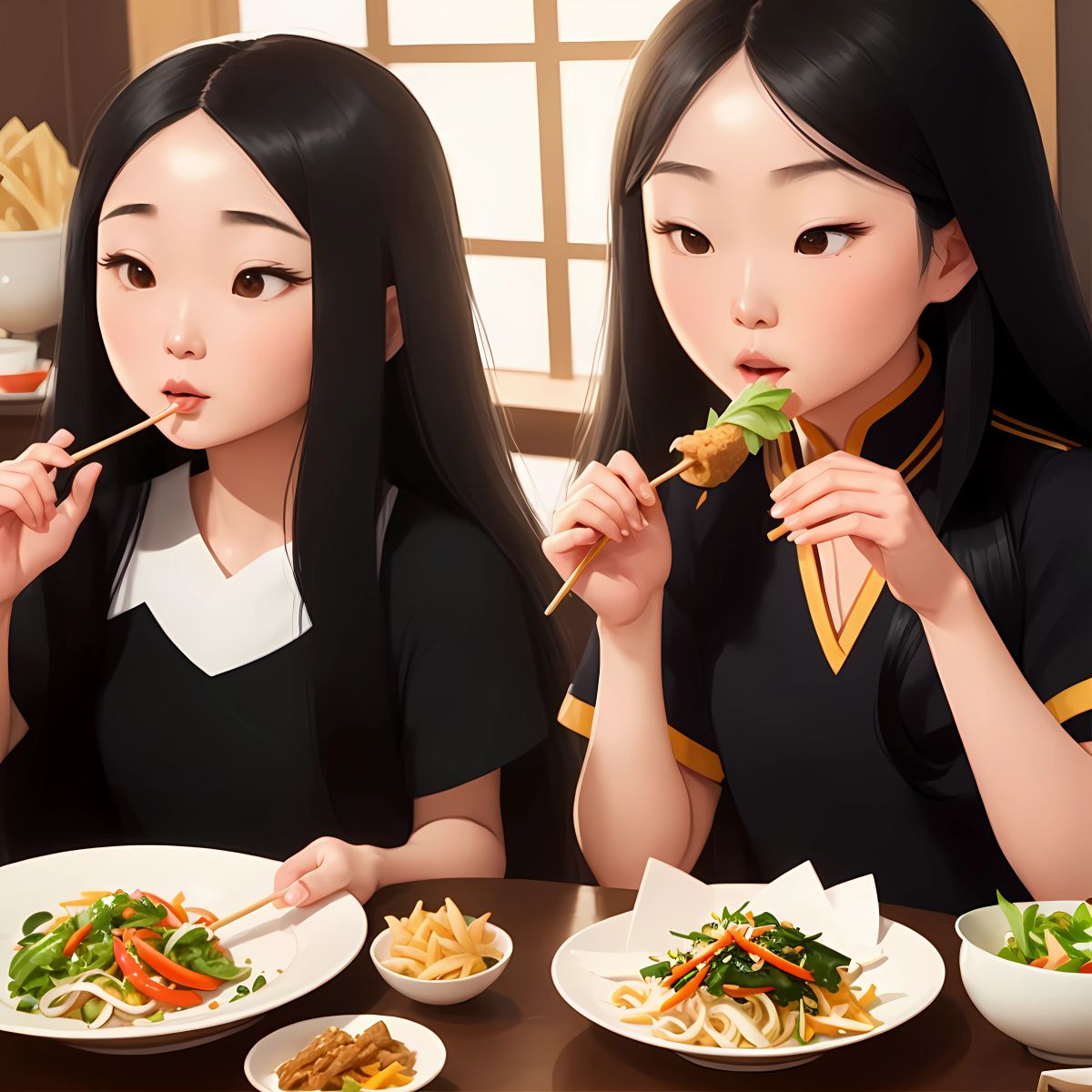 Childbook.ai - Alex and Mei