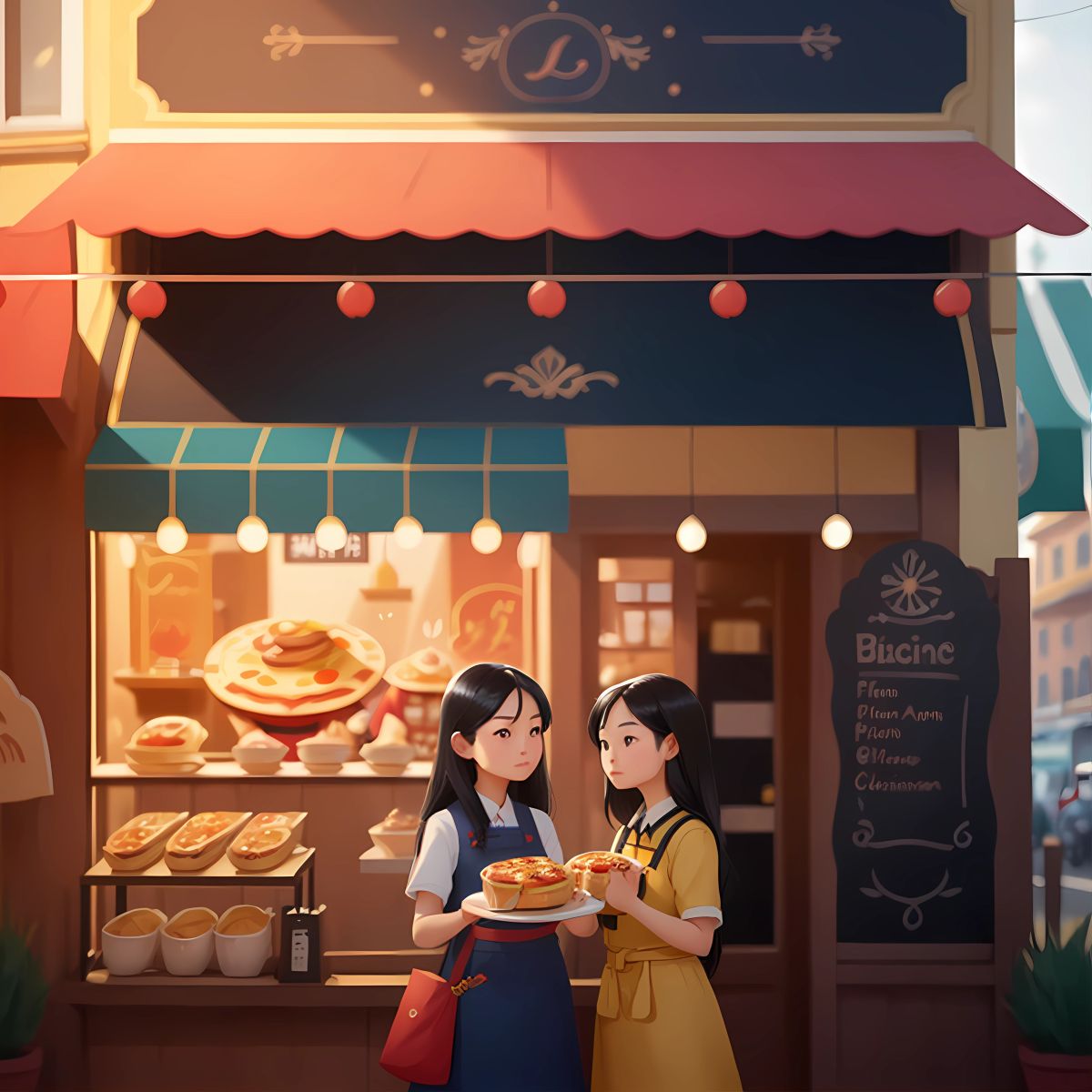 Childbook.ai - Alex and Mei