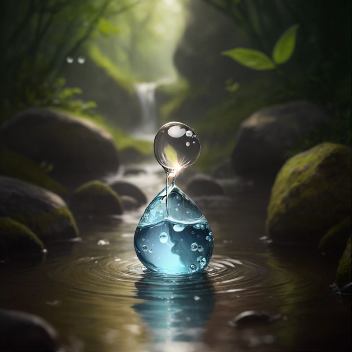 Childbook.ai - The Adventures of Little Water Drop