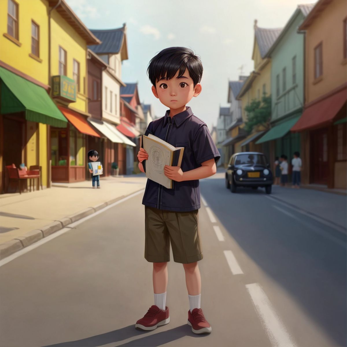 Childbook.ai - The story of Ming Lang learning to use the balance and ...