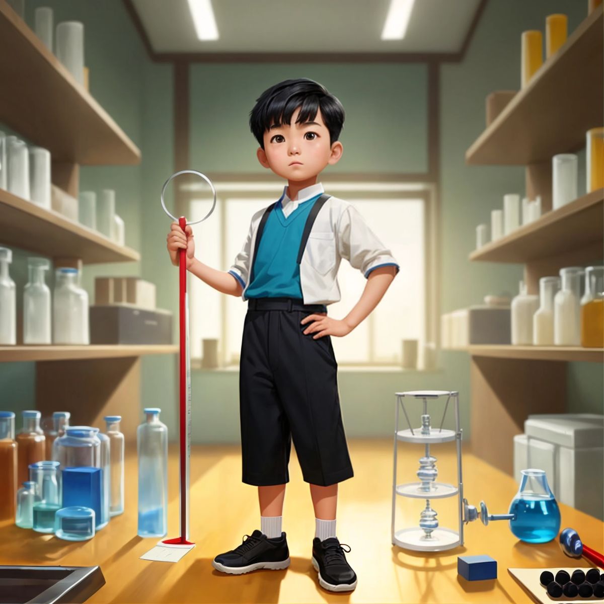 Childbook.ai - The story of Ming Lang learning to use the balance and ...