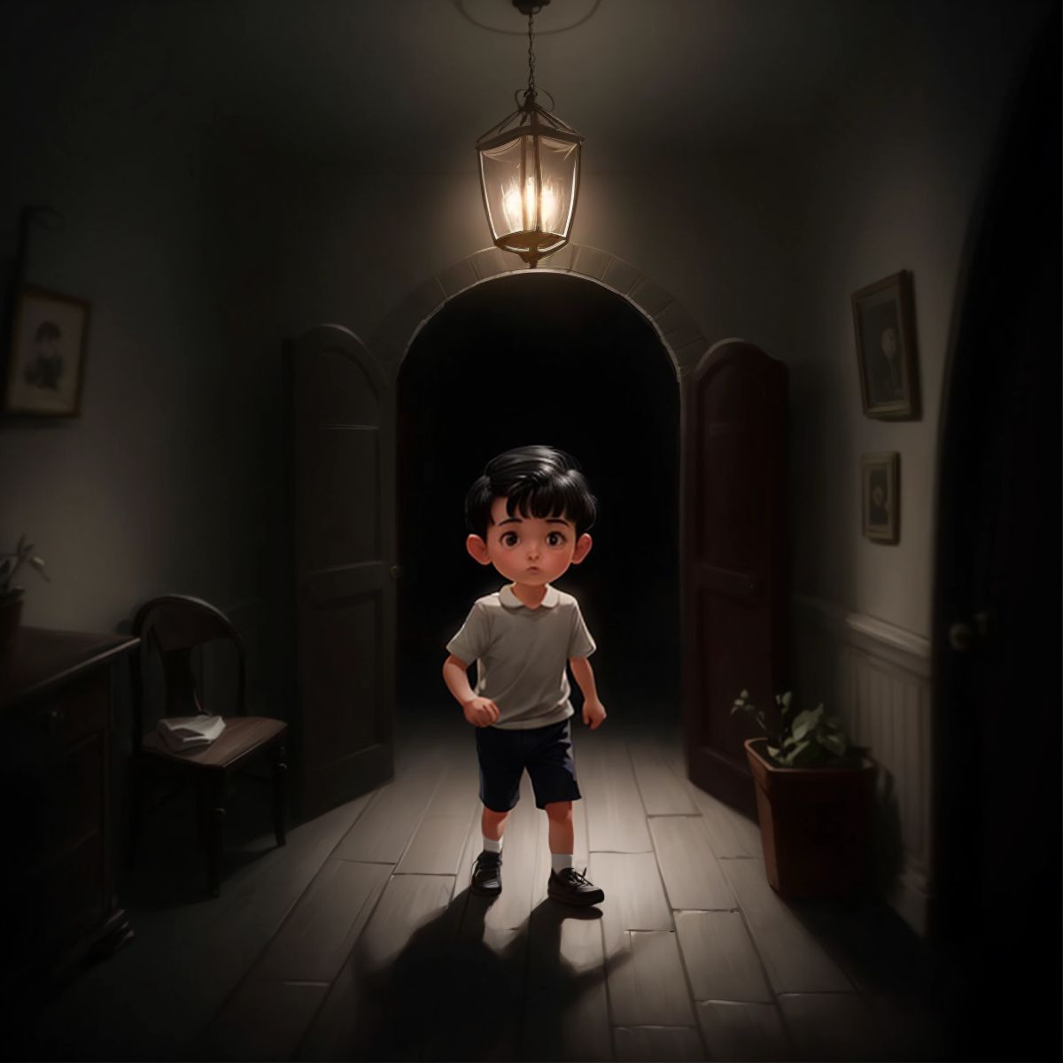 Childbook.ai - David's Spooky Halloween