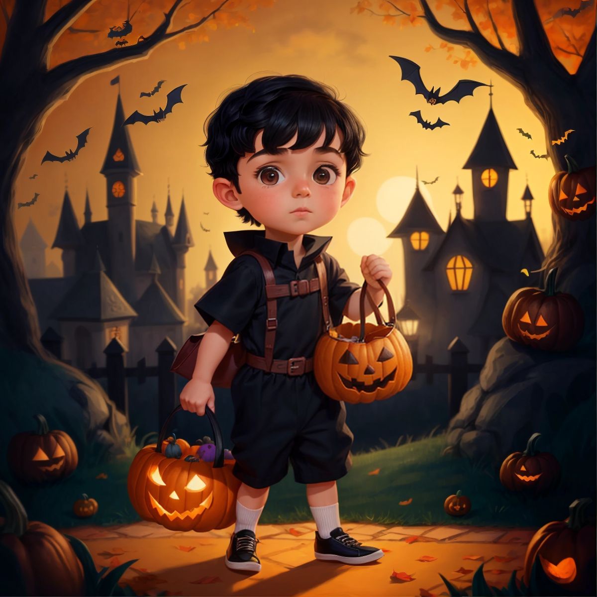 Childbook.ai - David's Spooky Halloween