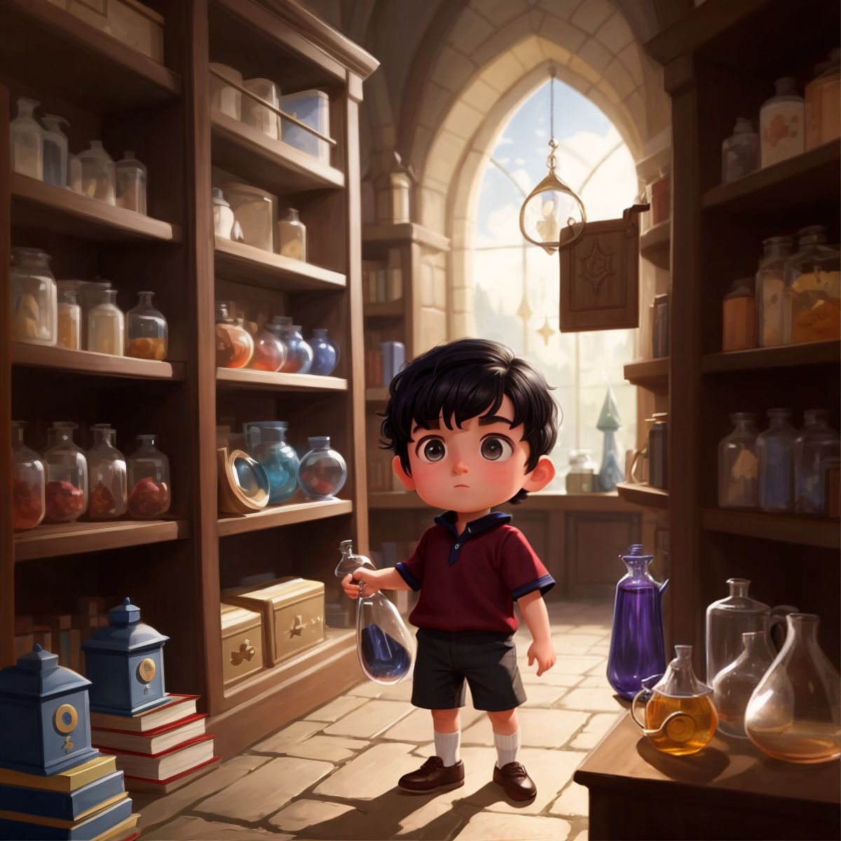 Childbook.ai - David's Spooky Halloween