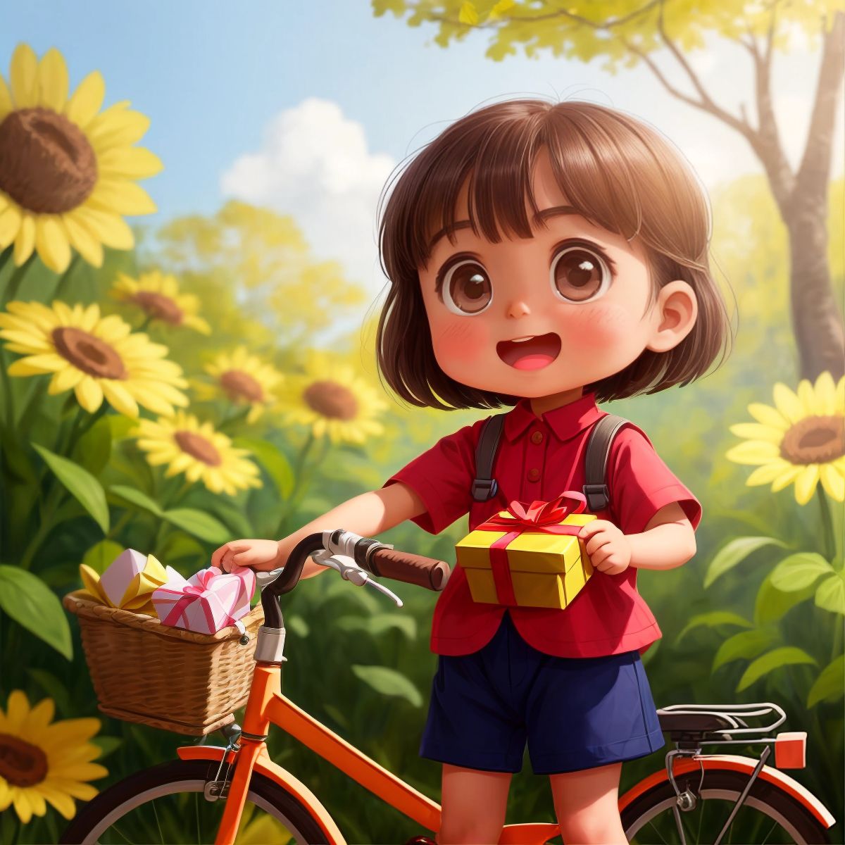 Childbook.ai - Sepeda Baru Sophia