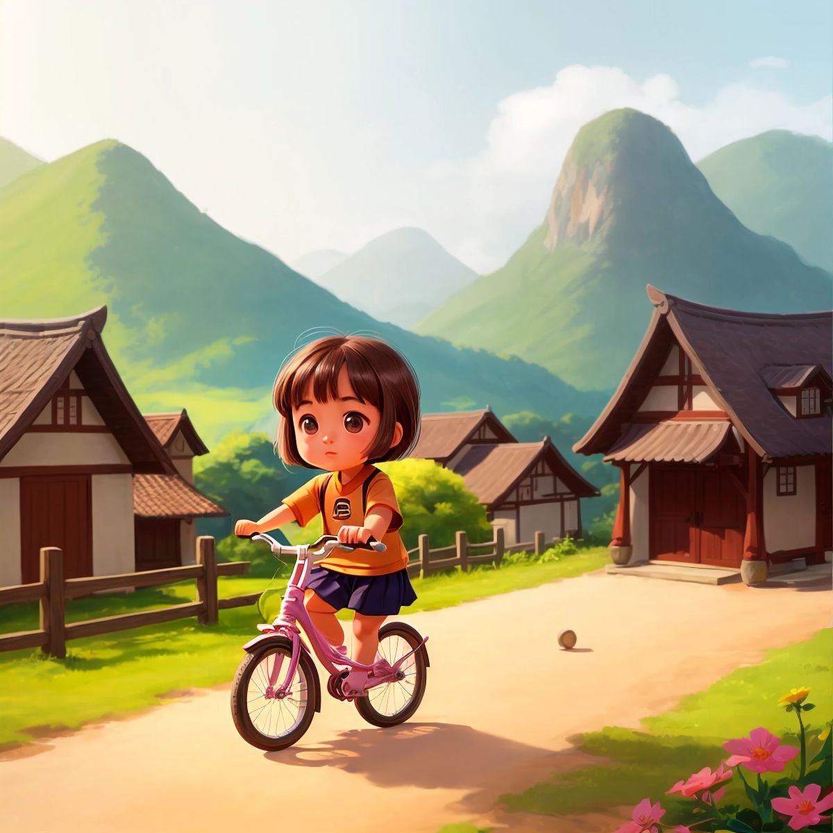 Childbook.ai - Sepeda Baru Sophia