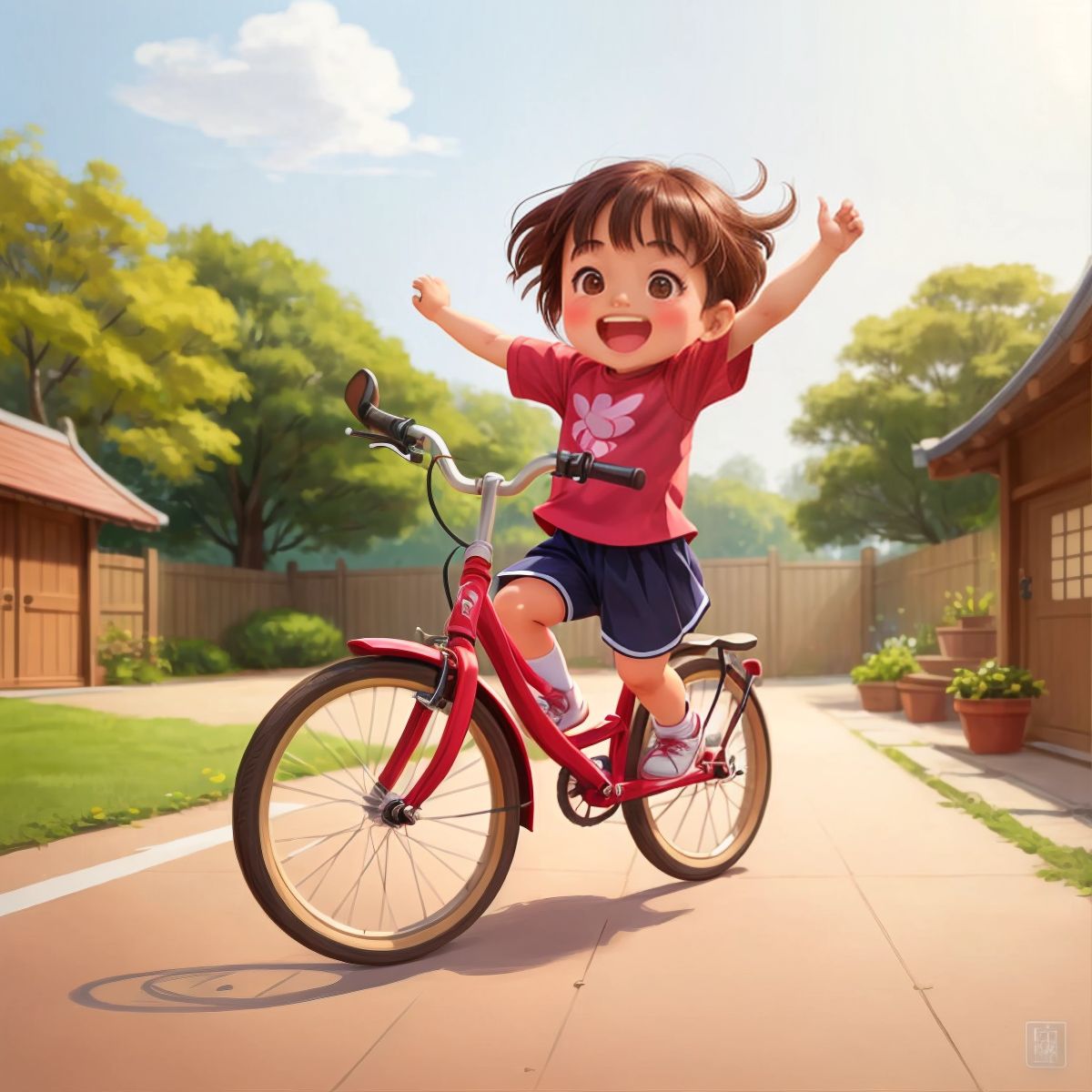 Childbook.ai - Sepeda Baru Sophia