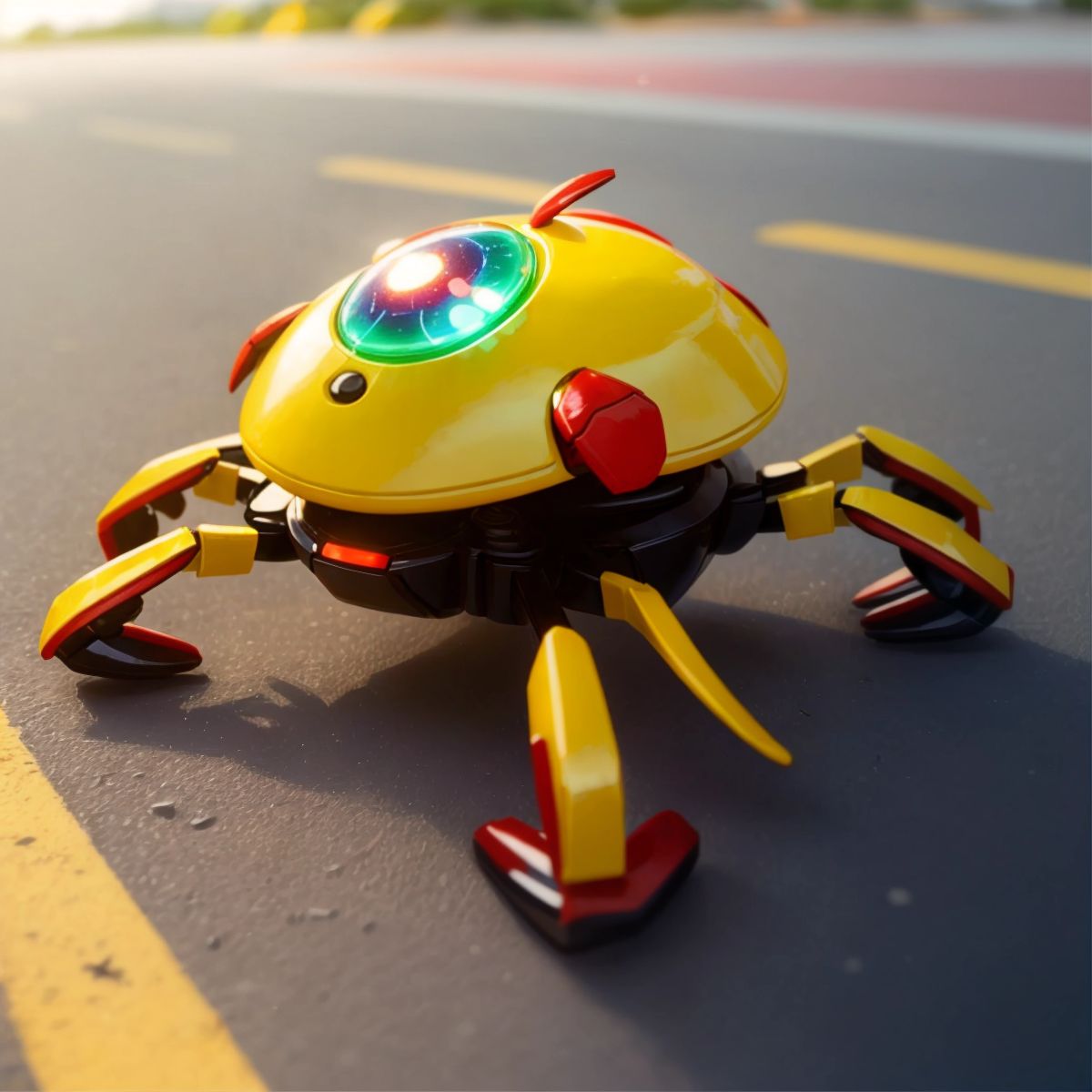Childbook.ai - The Magical Journey of the Electric Crab