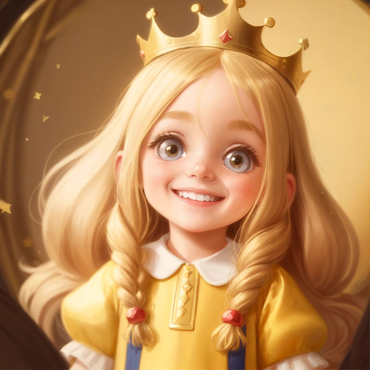 Childbook.ai - ASHLEY and the little gold crown