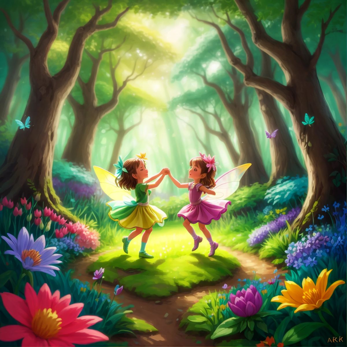 Childbook.ai - "Jozie and the Magical Forest Adventure"