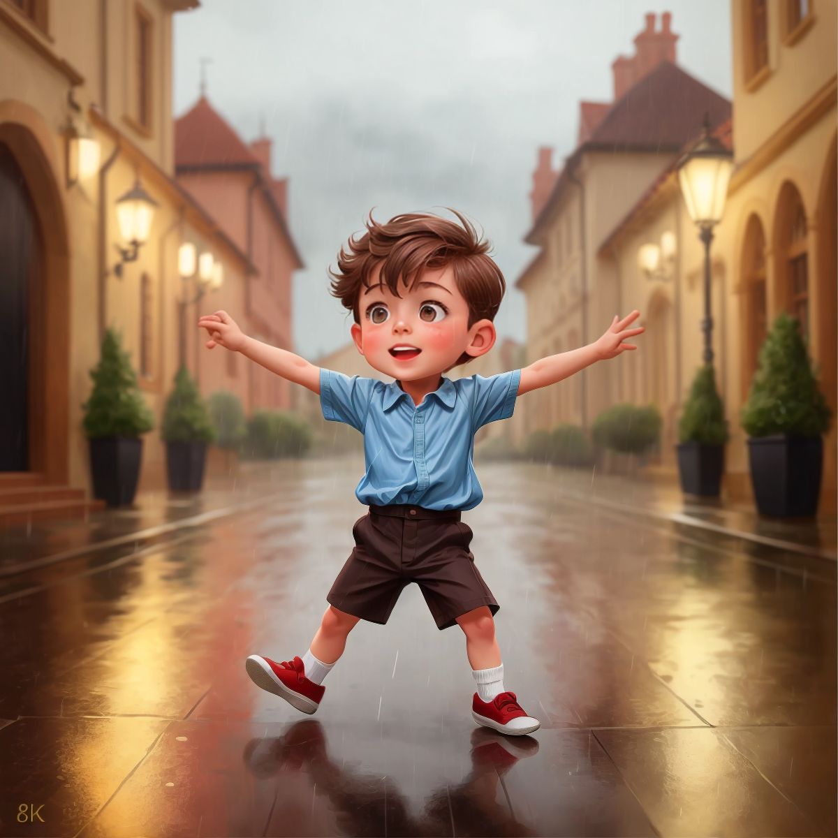 Childbook.ai - Riley and Penny's Rainy Day Quest