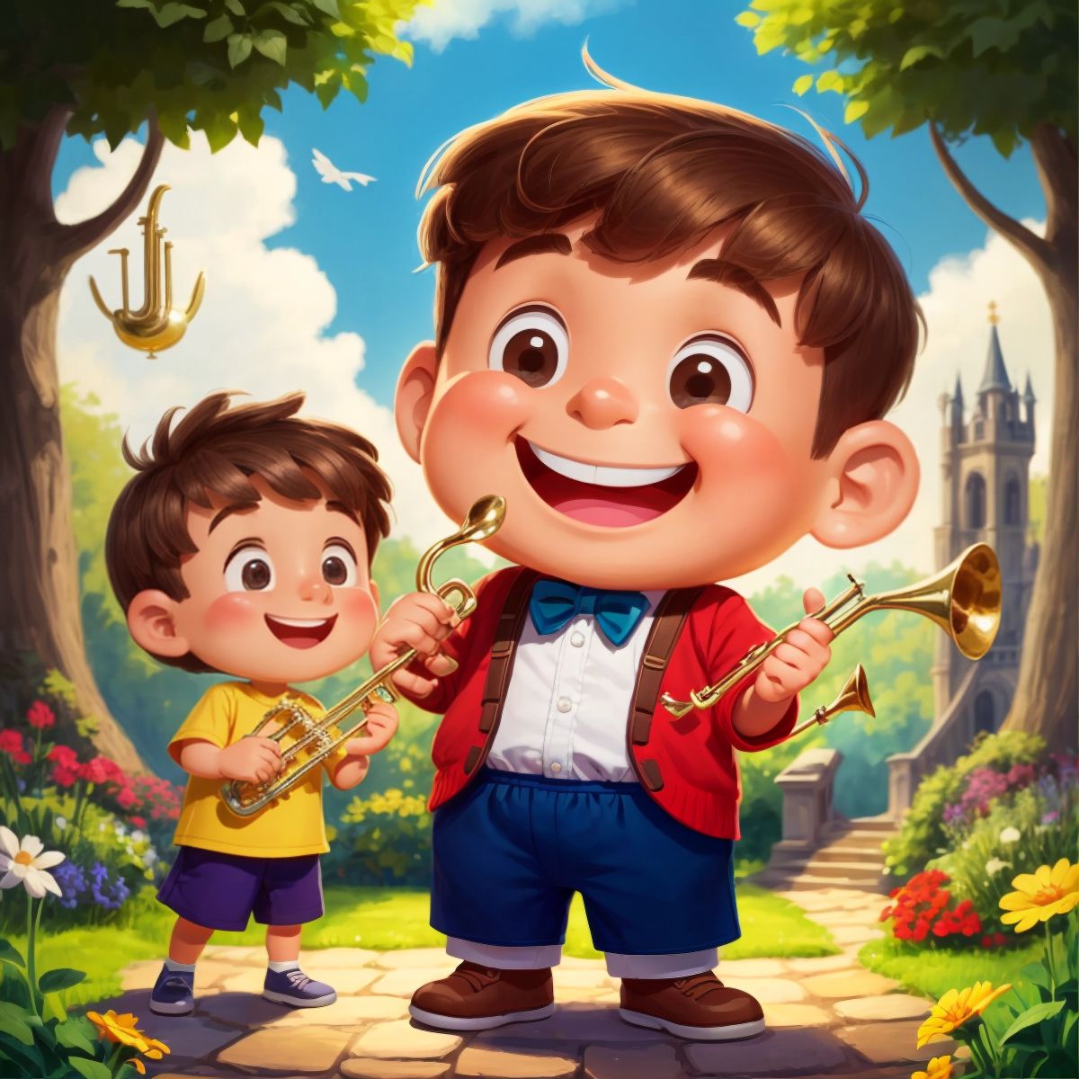 Childbook.ai - Riley and Penny's Magical Music Journey