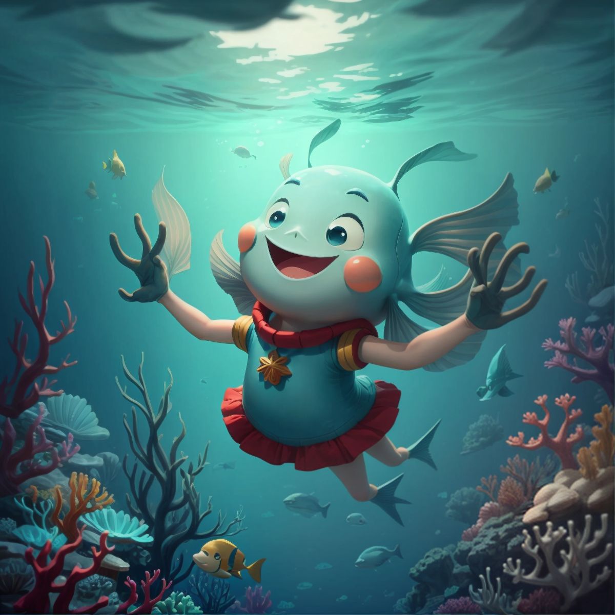 Childbook.ai - Sammy’s Treasure Hunt, A Seaside Adventure