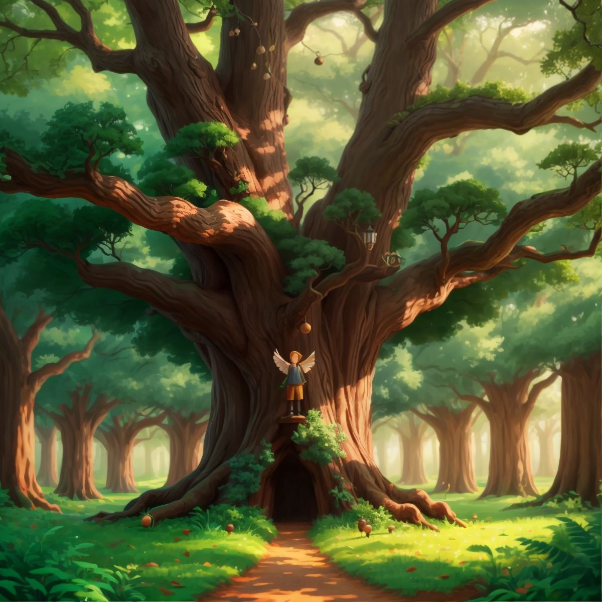 Childbook.ai - The Goat with Three Kids: A Tale of Courage