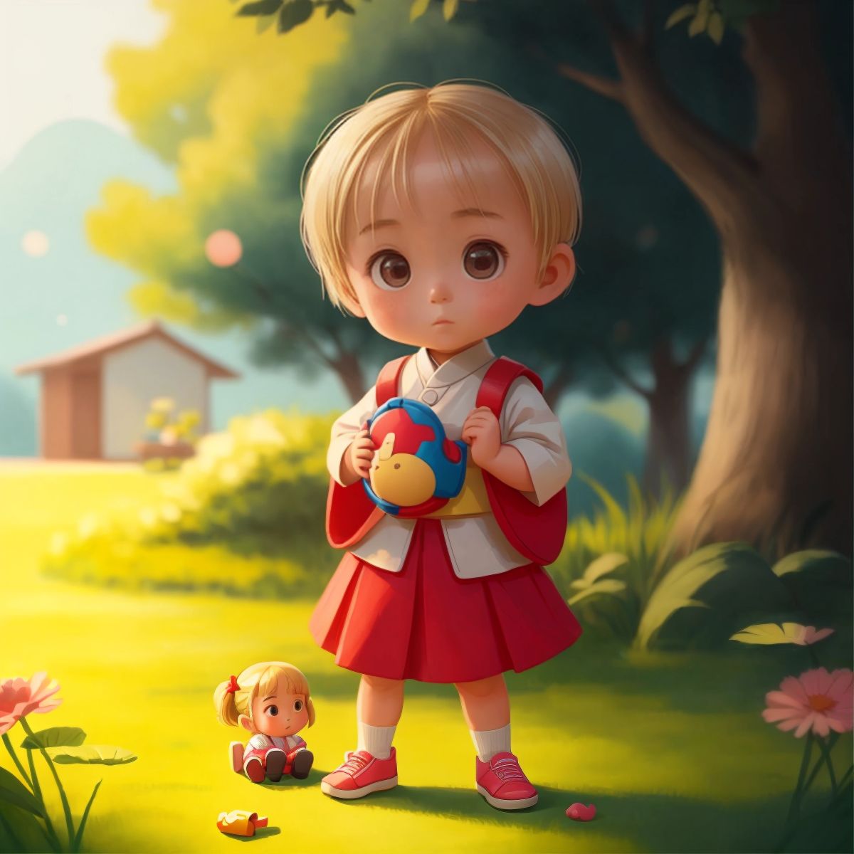 Childbook.ai - Faye and woof