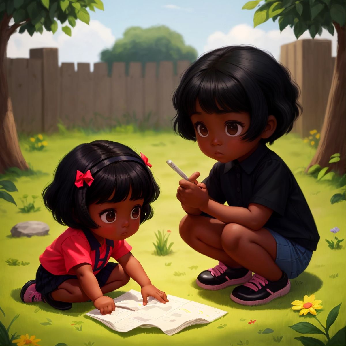 Childbook.ai - Sisters' Magical Safari