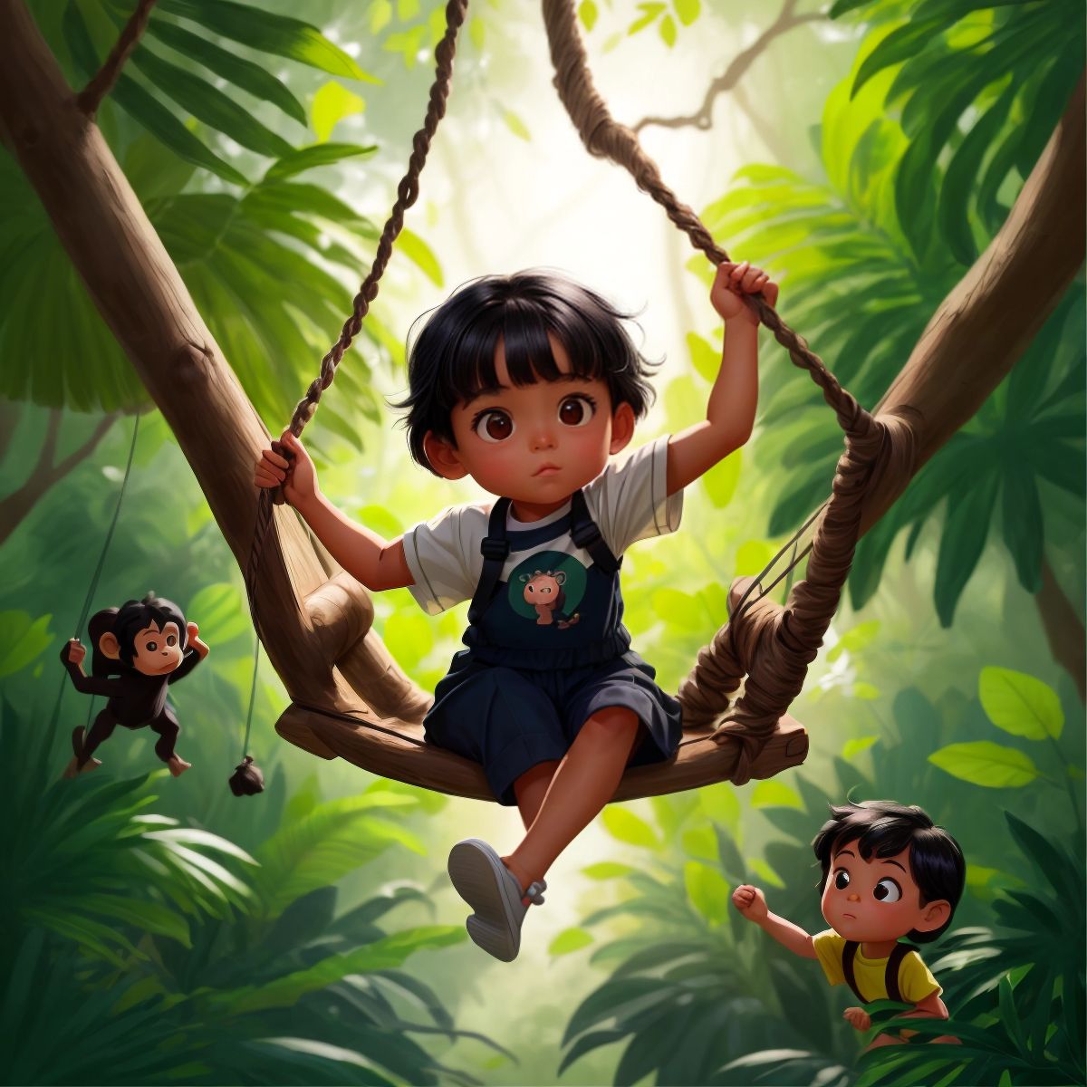 Childbook.ai - Sisters' Magical Safari