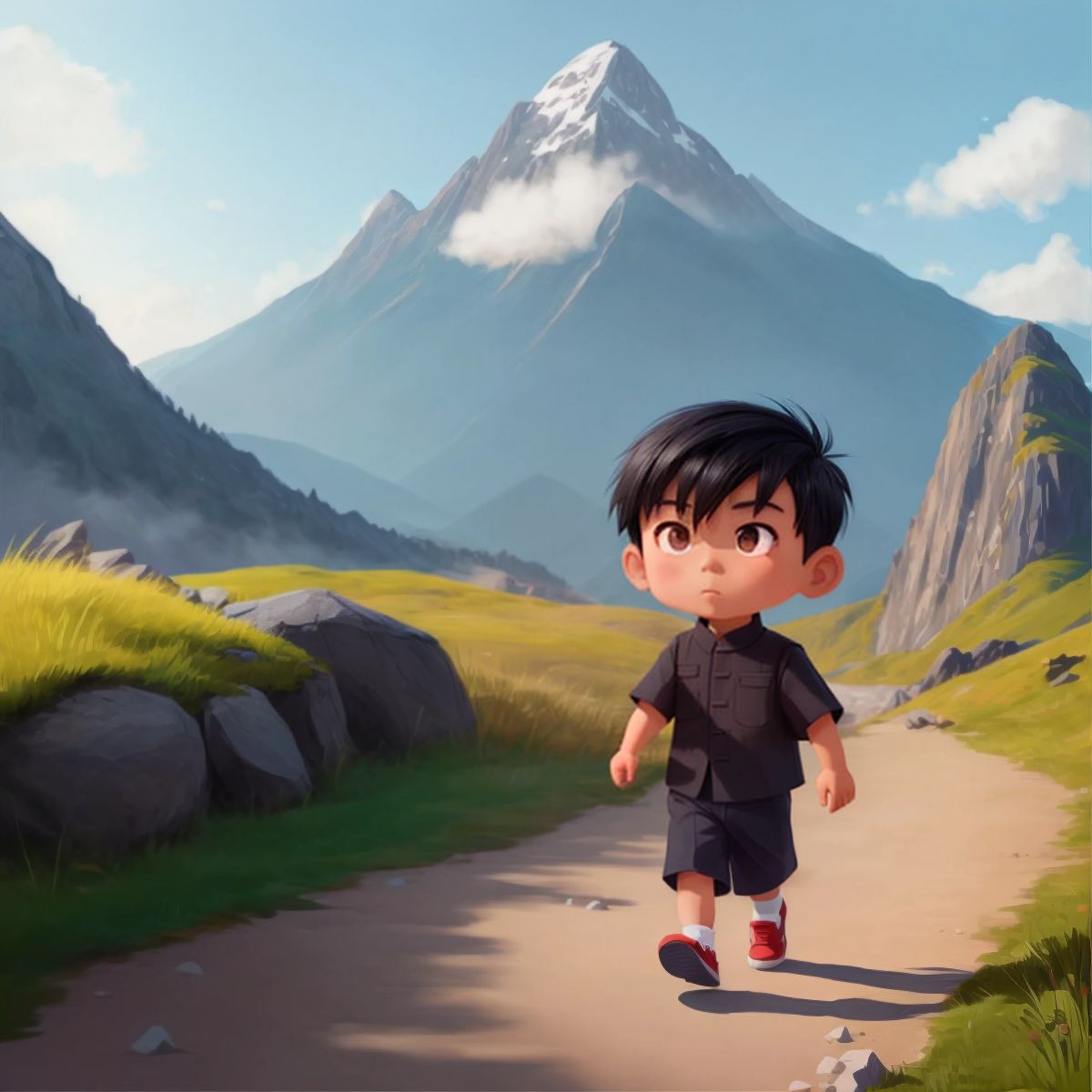 Childbook.ai - The Adventures of Momotaro