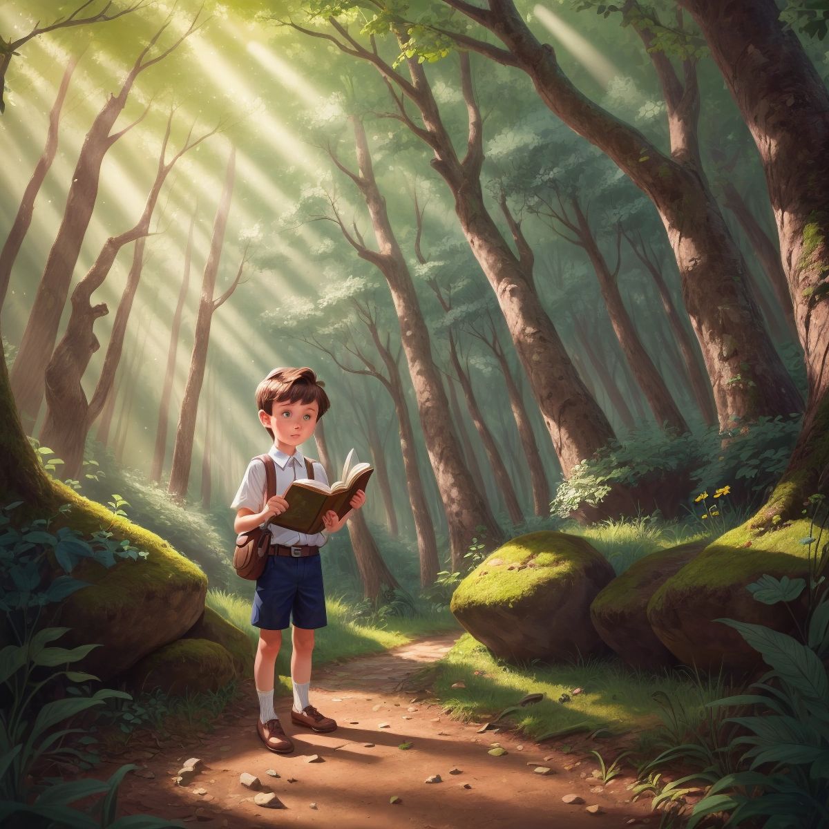 Childbook.ai - Roque y el libro mágico de la lectura